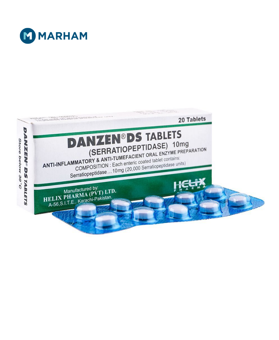 Danzen DS Tablet Uses, Dosage, Side Effects, and Price in Pakistan
