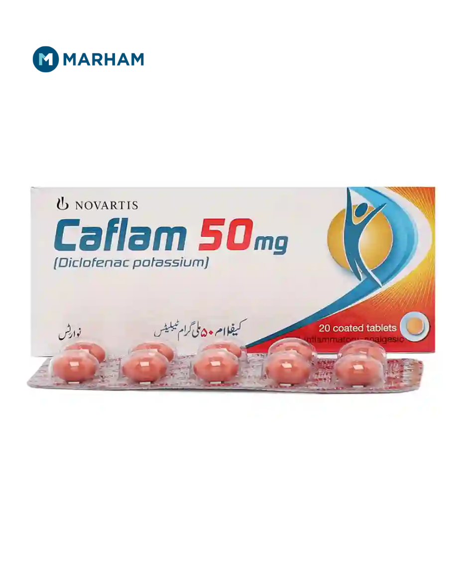 Caflam Tablet Uses, Dosage, Side Effects, and Price in Pakistan
