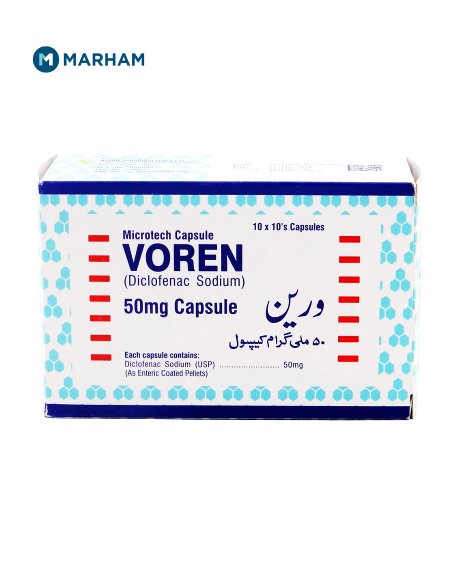 Voren Tablet Uses, Dosage, Side Effects, and Price in Pakistan
