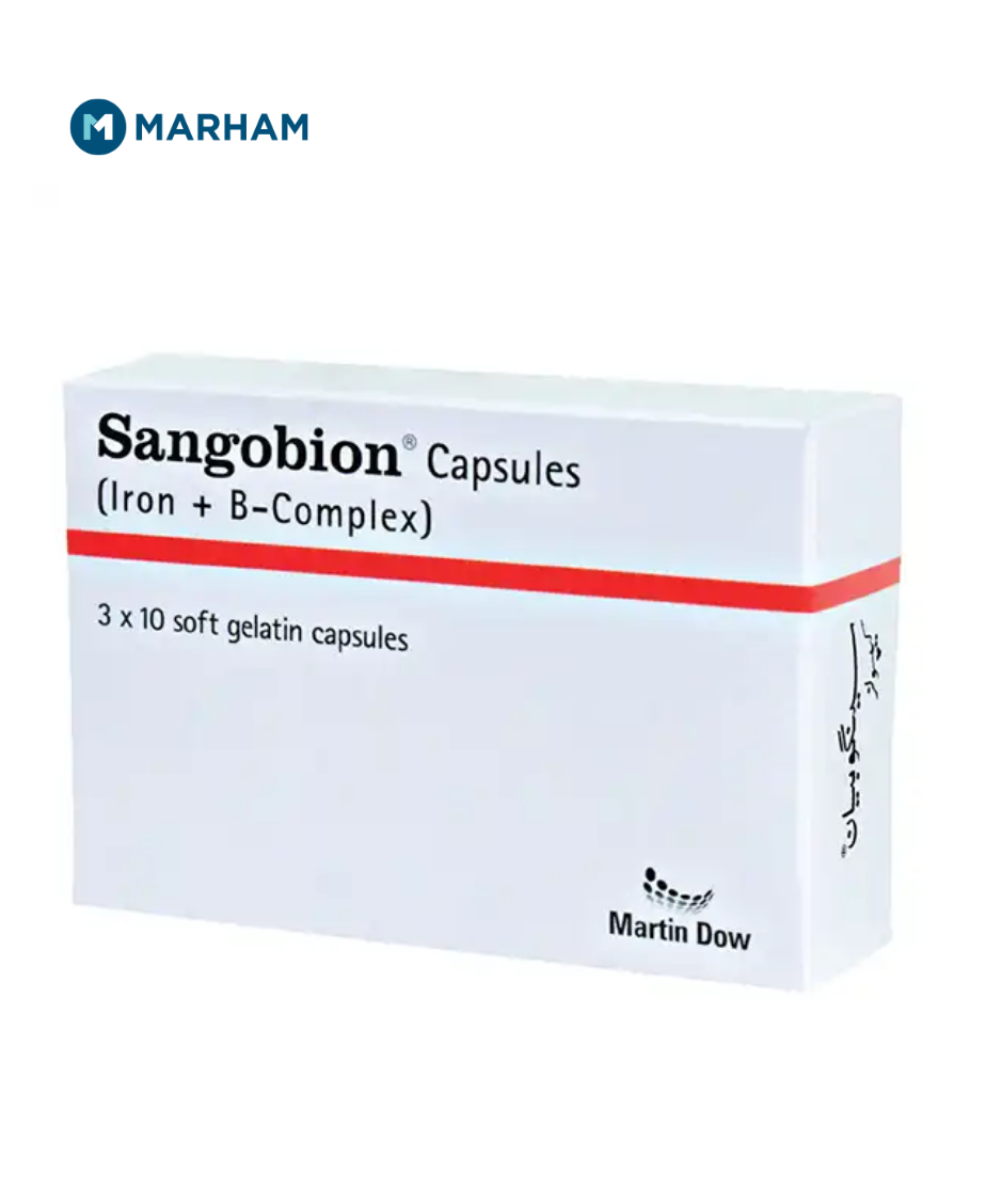 Sangobion Capsules Uses, Dosage, Side Effects, and Price in Pakistan
