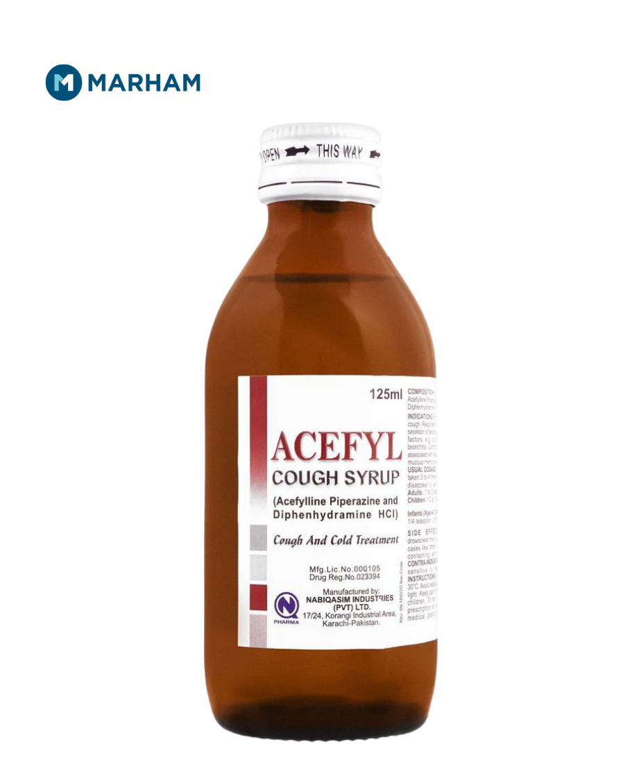Acefyl Syrup Uses, Dosage, Side Effects, and Price in Pakistan
