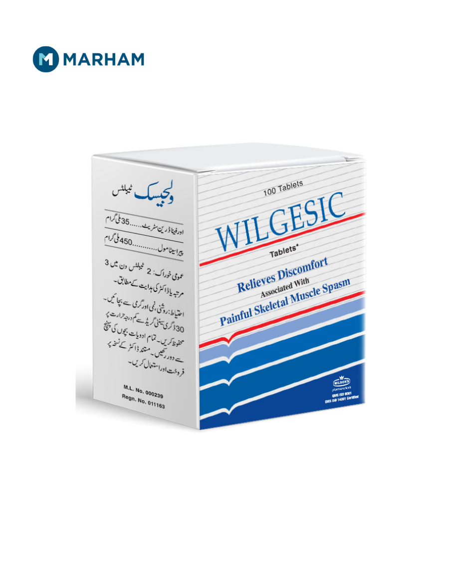 Wilgesic Tablet Uses, Dosage, Side Effects, and Price in Pakistan