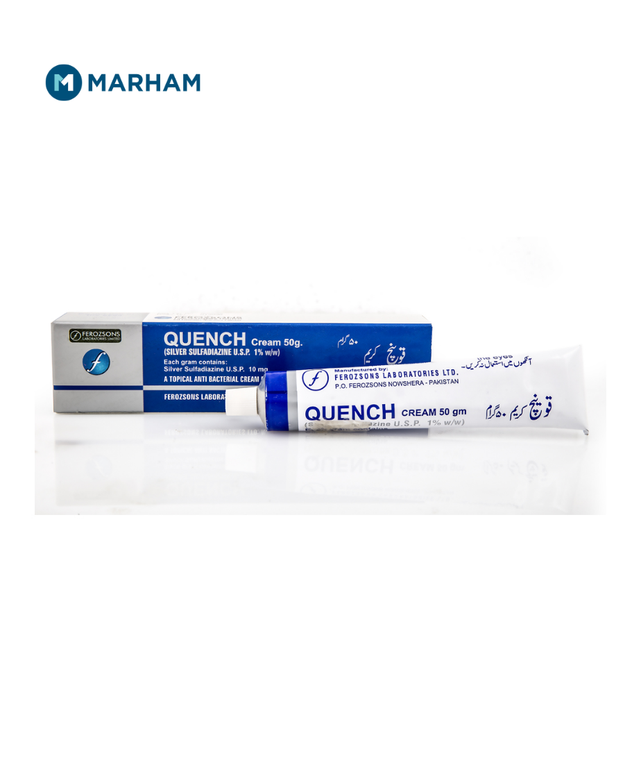 Quench Cream Uses, Application, Side Effects, and Price in Pakistan