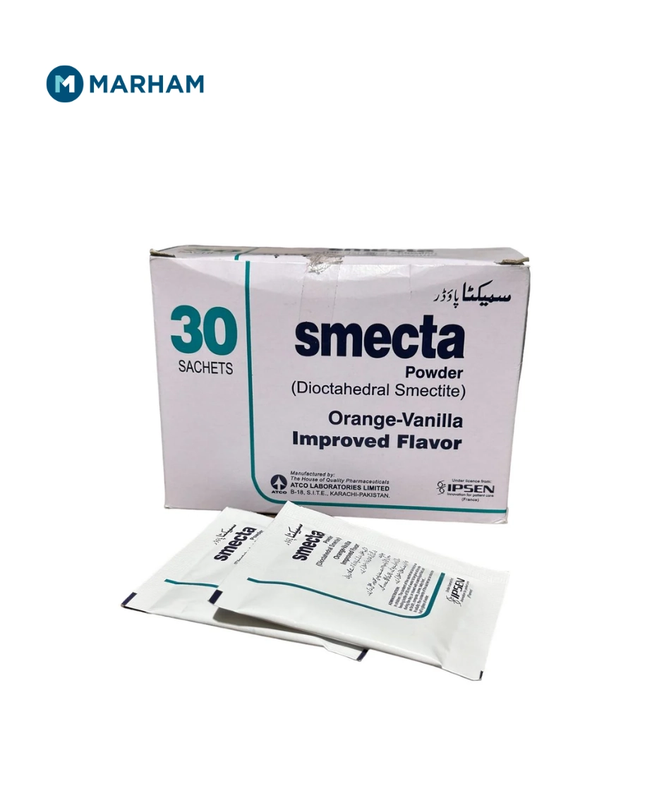 Smecta Sachet Uses, Dosage, Side Effects, and Price in Pakistan