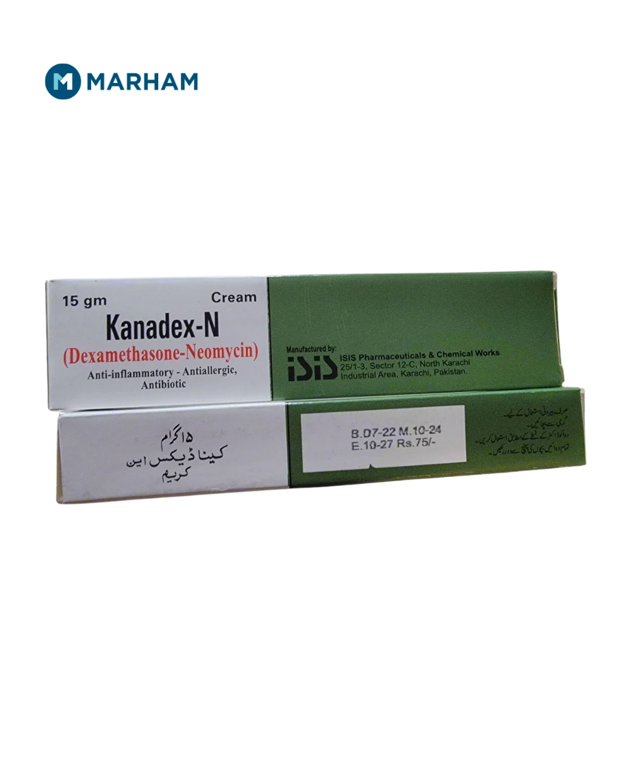 Kanadex N Cream Uses, Dosage, Side Effects, and Price in Pakistan