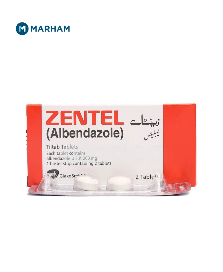Zentel Tablet Uses, Dosage, Side Effects & Price in Pakistan